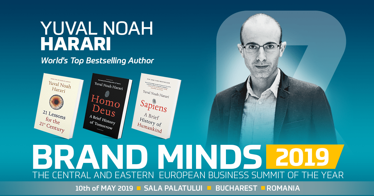 Yuval Noah Harari at BRAND MINDS - BRAND MINDS