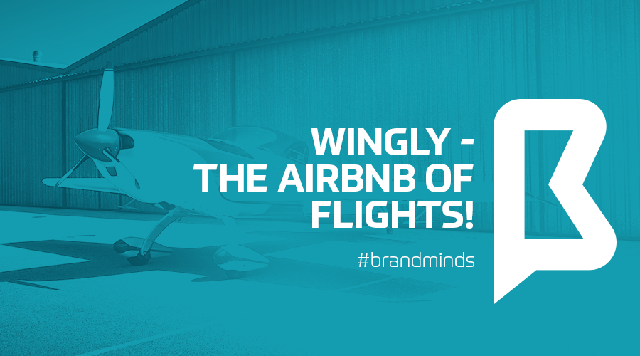 Wingly - the Airbnb of flights - BRAND MINDS